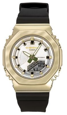 Casio G-Shock Metal Clad Alarm Calendar Timer GM-S2100BC-1A 200M Ladies ...