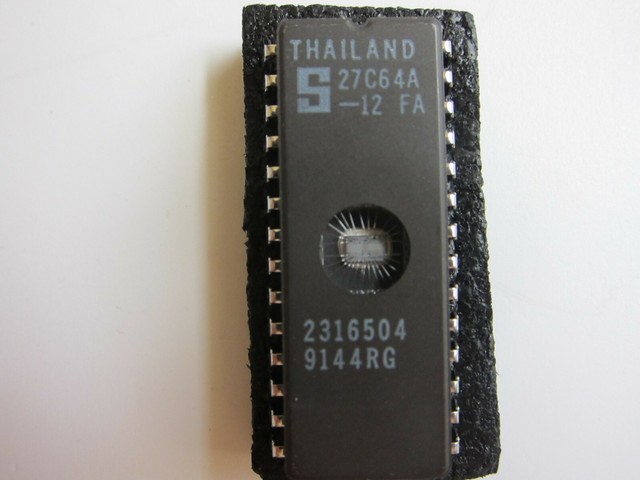 Signetics S27c64a-12fa 8kx8bit UV EPROM Memory Chip IC Dip-28-pin ...