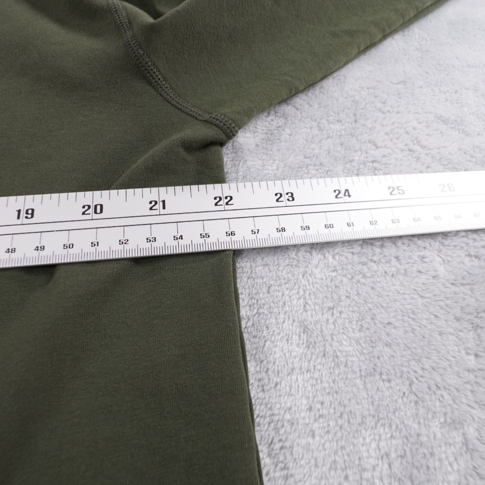 BYLT Premium Basics LUX Long Sleeve T Shirt Mens XL Green Drop Cut ...