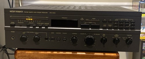 Vintage Vector Research VRX-8000 AM/FM Stereo Receiver Tested Working ...