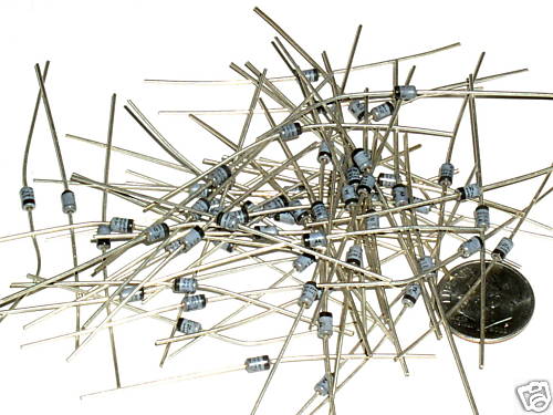 NEW 60 PC LOT 1N4736A 1N4736 1W ZENER REGULATOR DIODE 6.8V 6.8 V 1 W ...