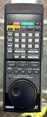 Yamaha Laser Disc Player Remote Control With Jog Shuttle Model # 525L ...