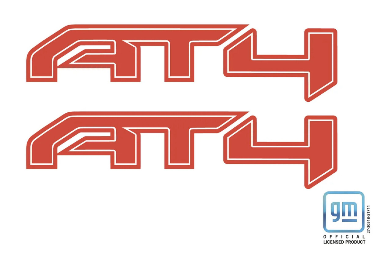 2019 2020 2021 2022 GMC SIERRA AT4 Bed Side Decals Stickers Set 2 | eBay