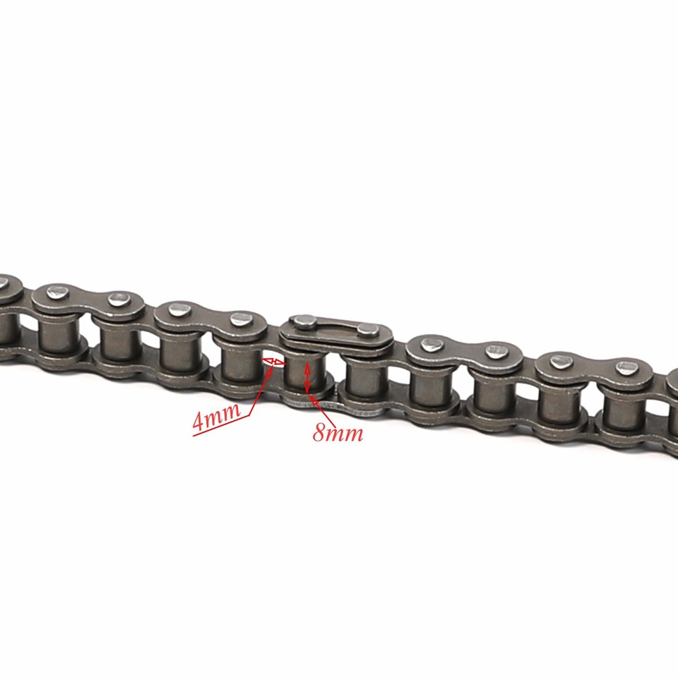 108 Links 428 Chain For 50cc 110cc 125cc 140cc Dirt Bike Pit + Chain ...