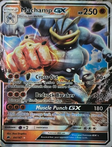 Burning Shadows Machamp-GX | eBay