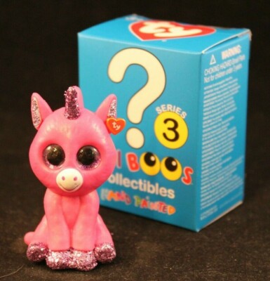 TY Beanie Boos - Mini Boo Figures Series 3 - Bubblegum - Pink Unicorn ...