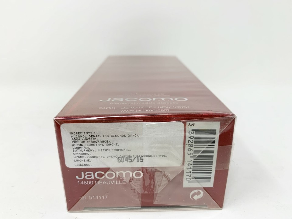Sealed Jacomo de Jacomo Rouge 3.4 oz / 100 ml EDT for Men | eBay