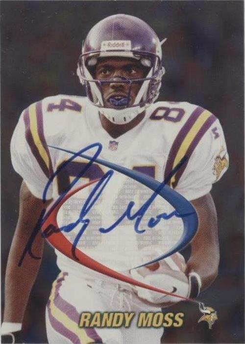 1998 Collector's Edge Odyssey - Prodigies Autographs Randy Moss (AU, RC ...
