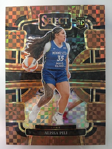 2024 Panini Select WNBA - Concourse Bronze Checker Prizm #34 Alissa ...