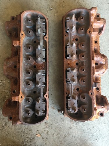 1969 PONTIAC GTO FIREBIRD 400 RAM AIR 3 428 HO CYLINDER HEADS #48 date ...