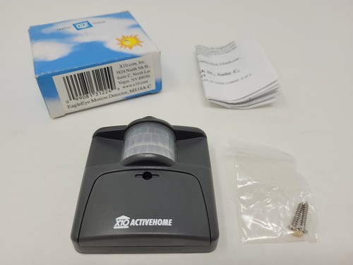 X10 EagleEye Indoor/Outdoor Motion Detector MS14A-C - NEW, Open Box | eBay