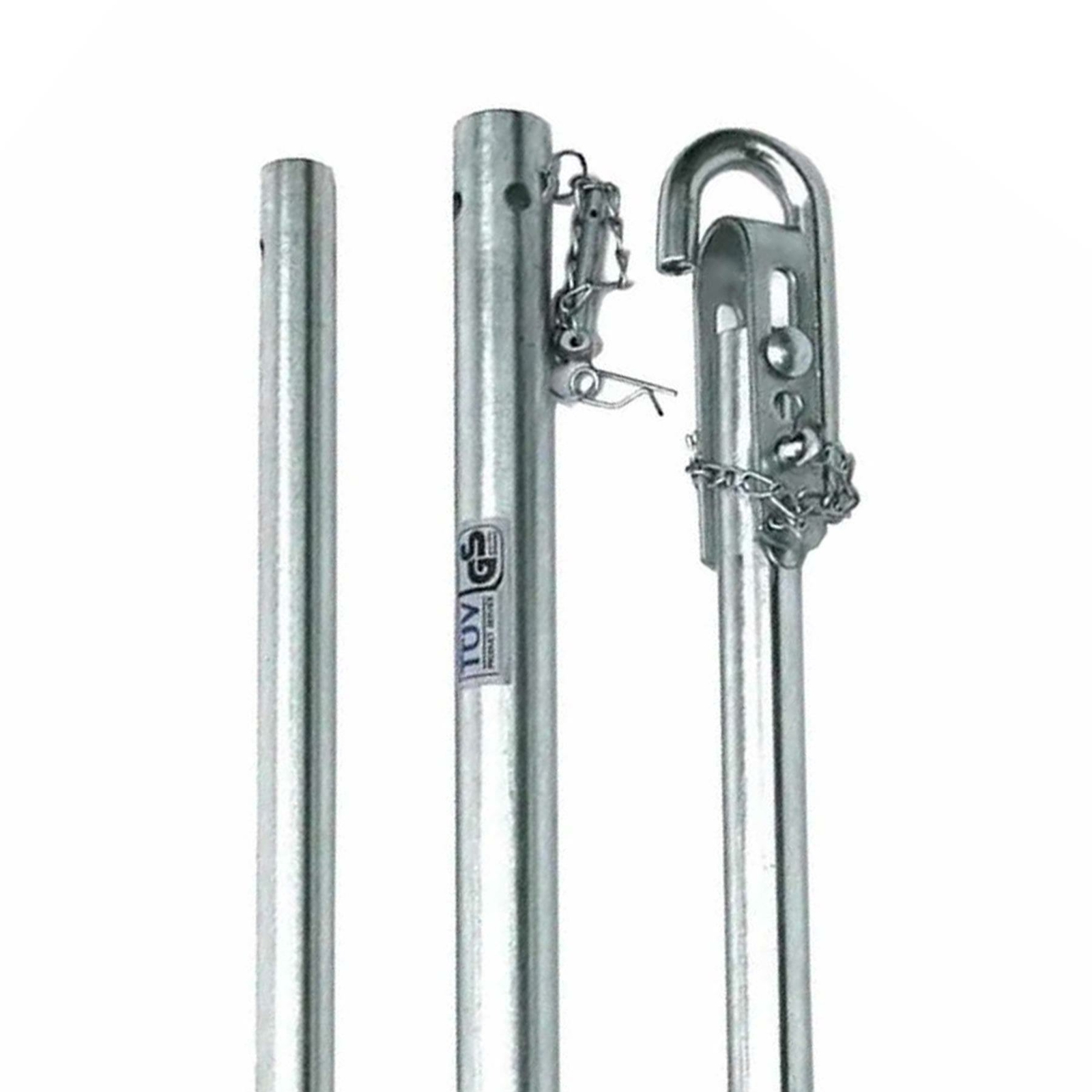 2 Ton Tonne Vehicle Recovery Tow Pole Heavy Duty Straight Car Towing ...