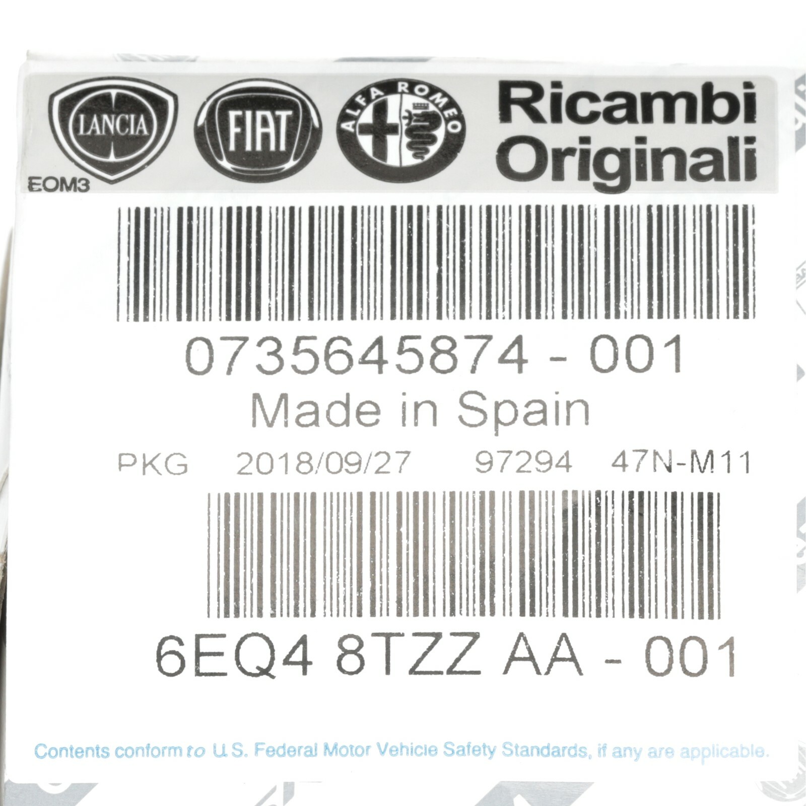 OEM NEW MOPAR Parking Assist Sensor Control Module 2017-2019 Fiat ...