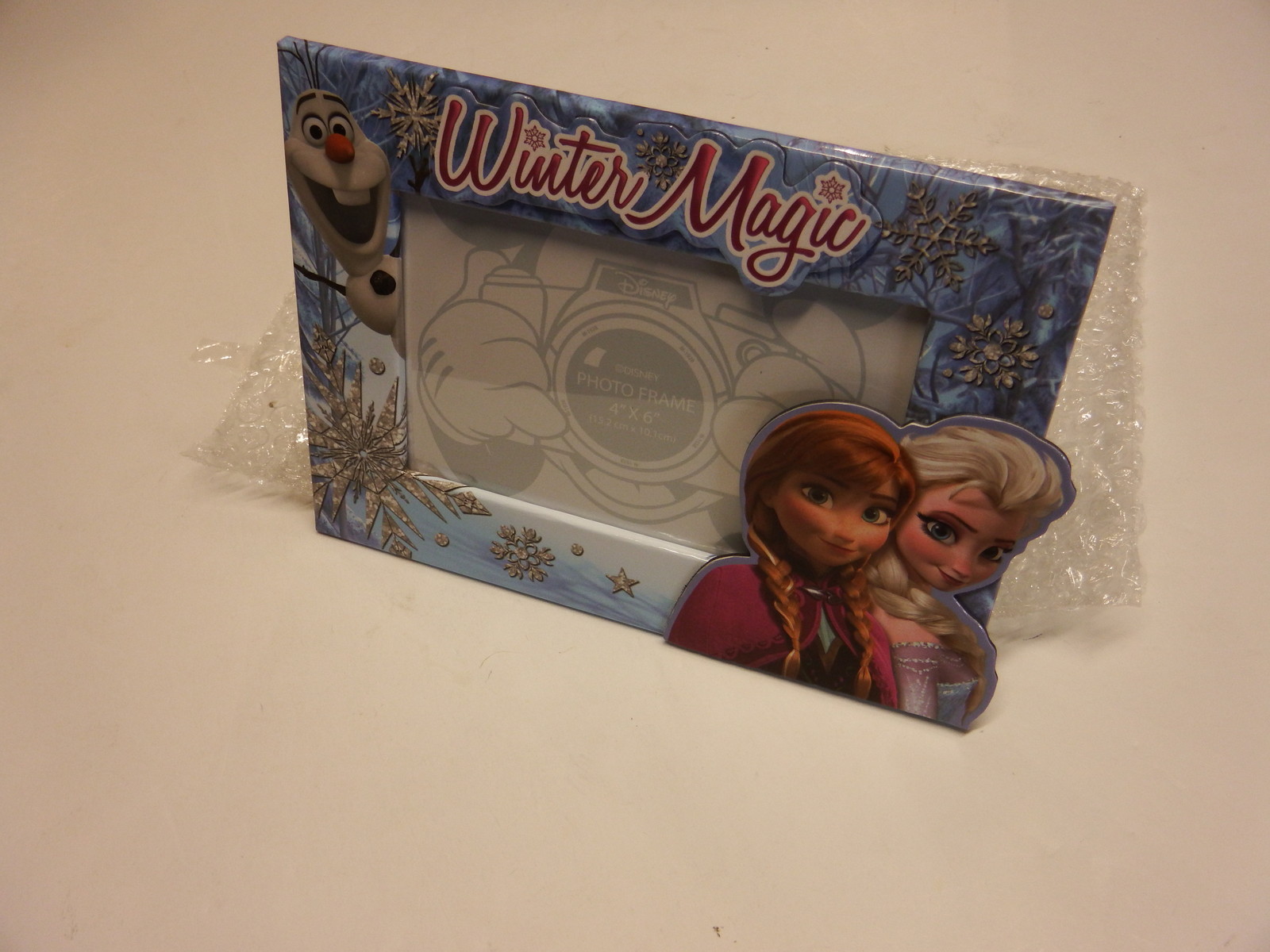 Disney, Frozen Trio Elsa Anna Olaf Picture Frame, 4x6 photo | eBay