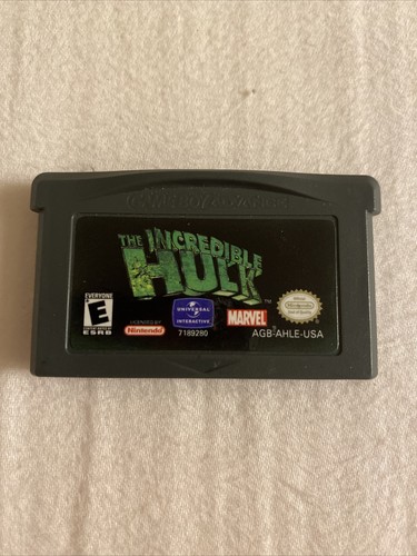 The Incredible Hulk (Nintendo Game Boy Advance GBA) AUTHENTIC TESTED | eBay
