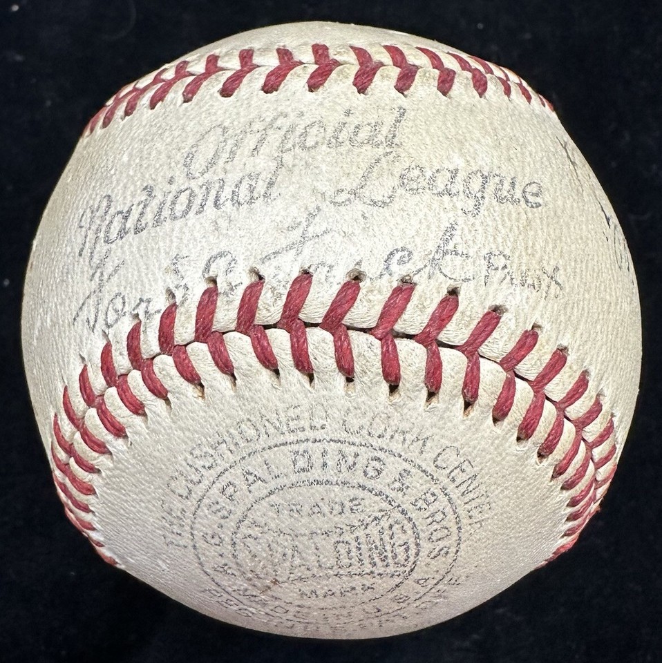 Mel Ott Signed Baseball Displays As A Single PSA/DNA LOA | eBay