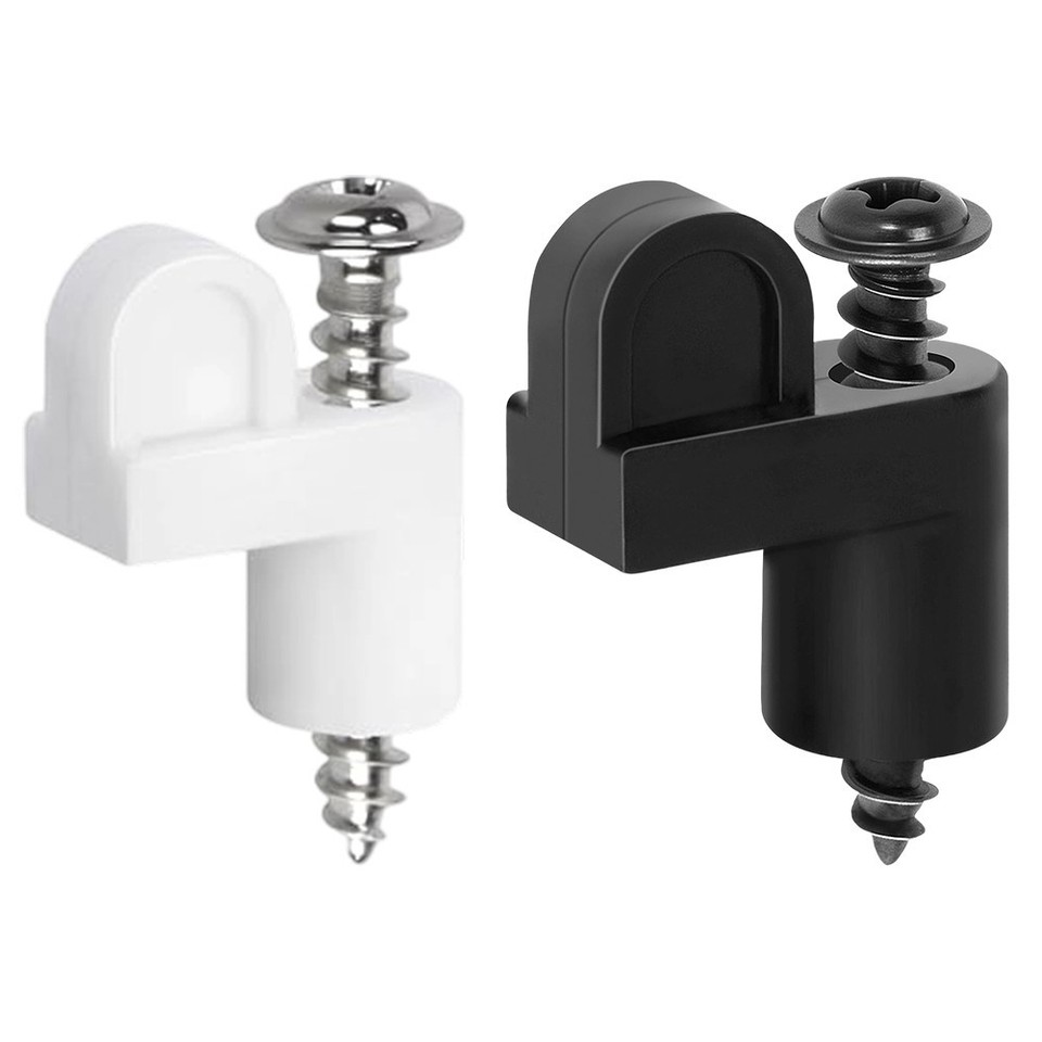 Window Screen Clips 38 Inch Offset Plastic Holder with Screws Set of 12 ...