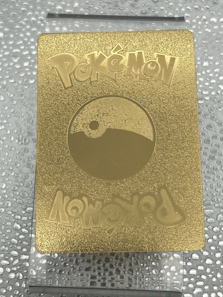 Pokemon Galarian Darmanitan VMAX Gold Foil Custom Card Dynamax hp 320 ...