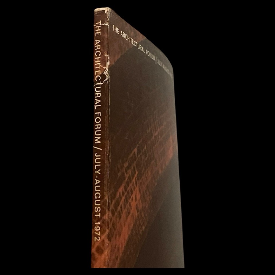 The Architectural Forum July-August 1972 Magazine | eBay