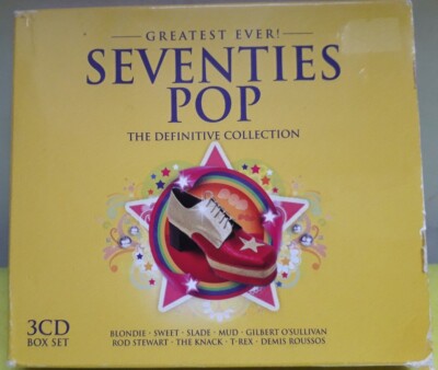 GREATEST EVER! SEVENTIES POP 3XCD 60 TRACK ALBUM COMPILATION VG+/EX ...