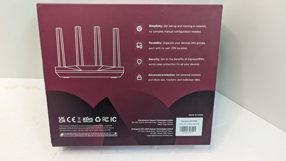 ExpressVPN Aircove | Ultra-Fast Wi-Fi 6 Dual-Band VPN Router | VPN | eBay