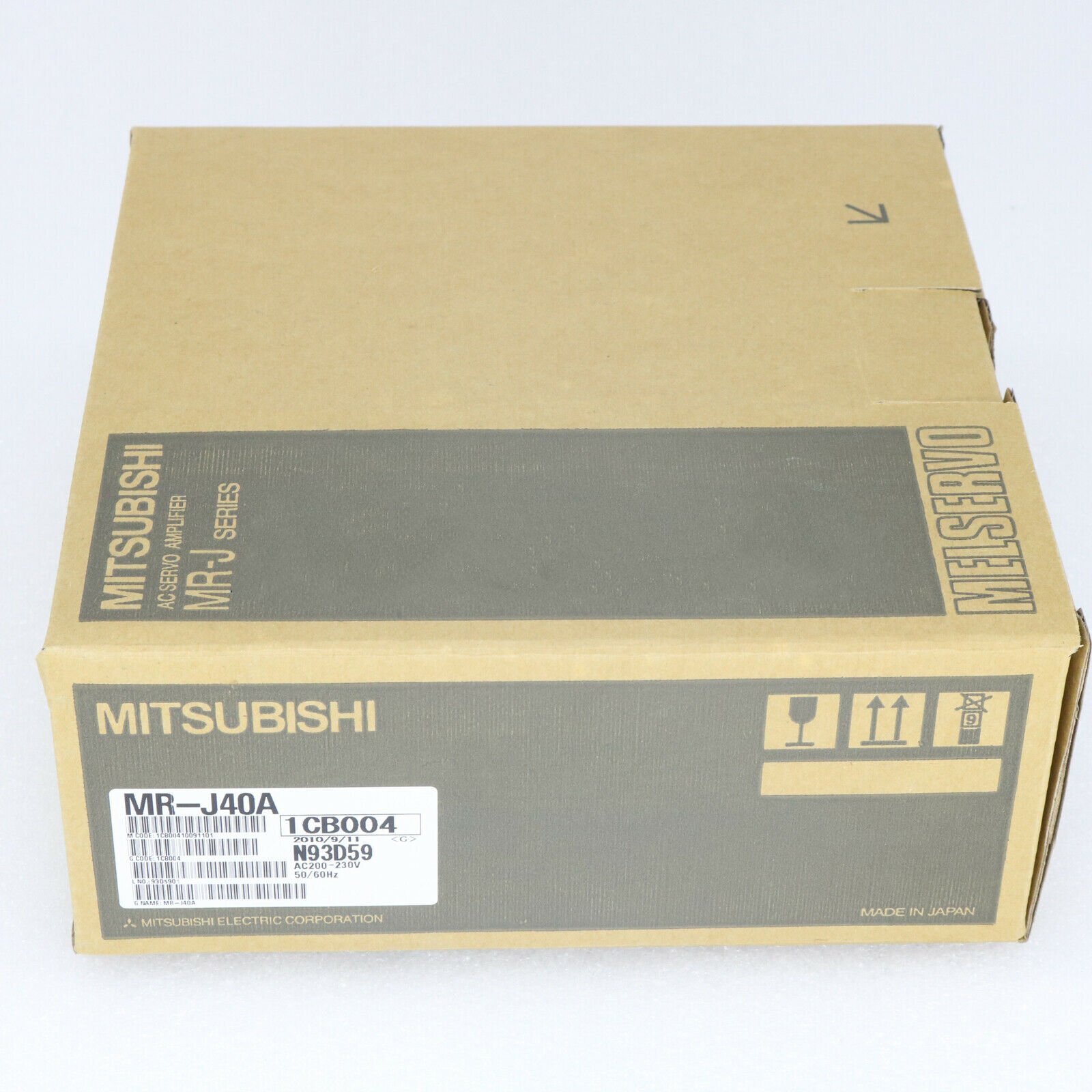 New Mitsubishi MR-J40A 400W AC SERVO MOTOR In Box Free Shipping | eBay