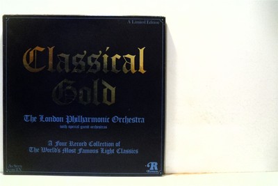 LONDON PHILHARMONIC ORCHESTRA classical gold (box set) 4X LP RTD-4 2020 ...