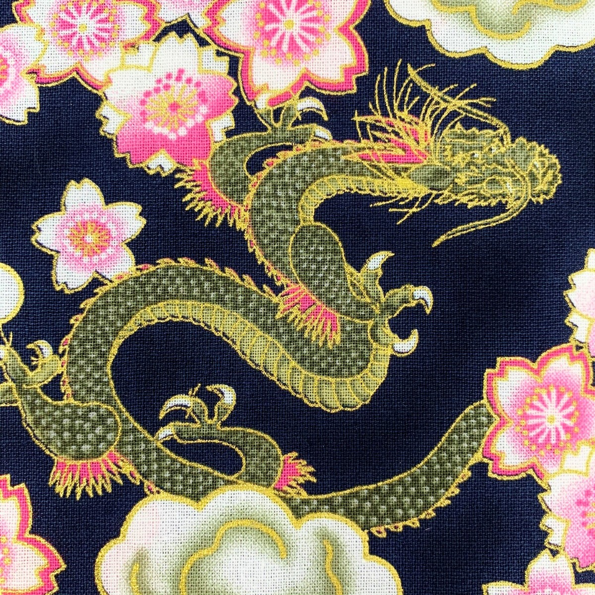Japanese Dragon Fabric