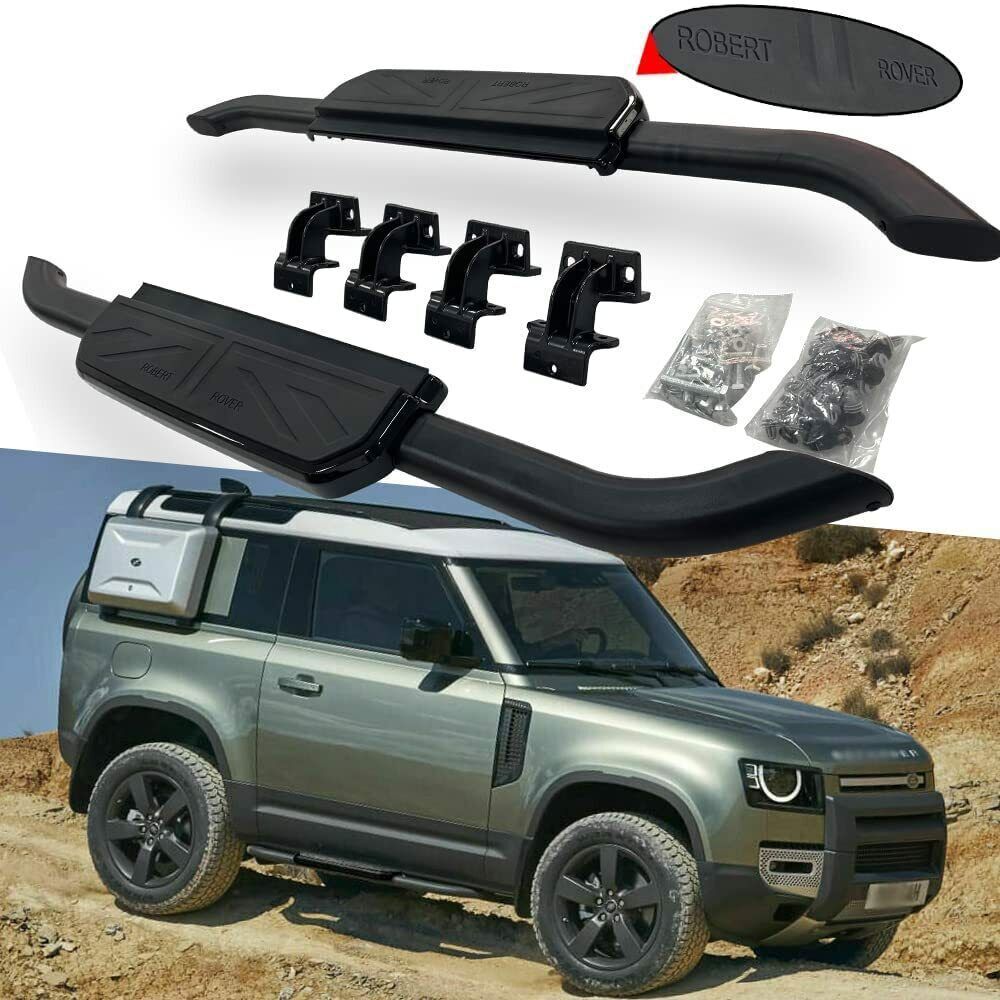 Side Step Fits for LR Defender 90 2D L663 2020- 2023 Running Board Nerf ...