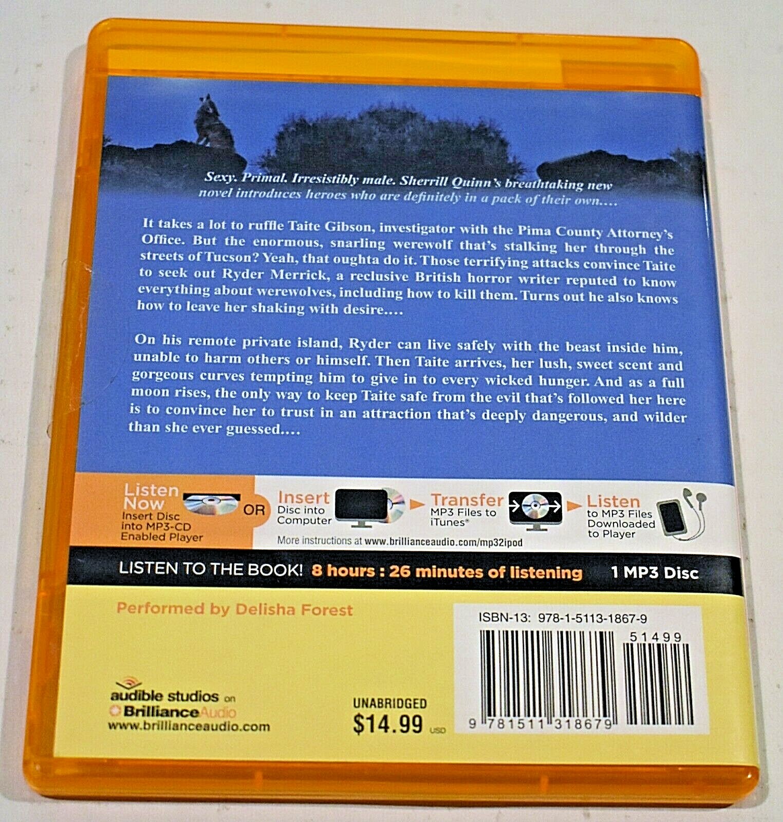 Daring the Moon by Sherrill Quinn (2016, CD MP3, Unabridged edition ...