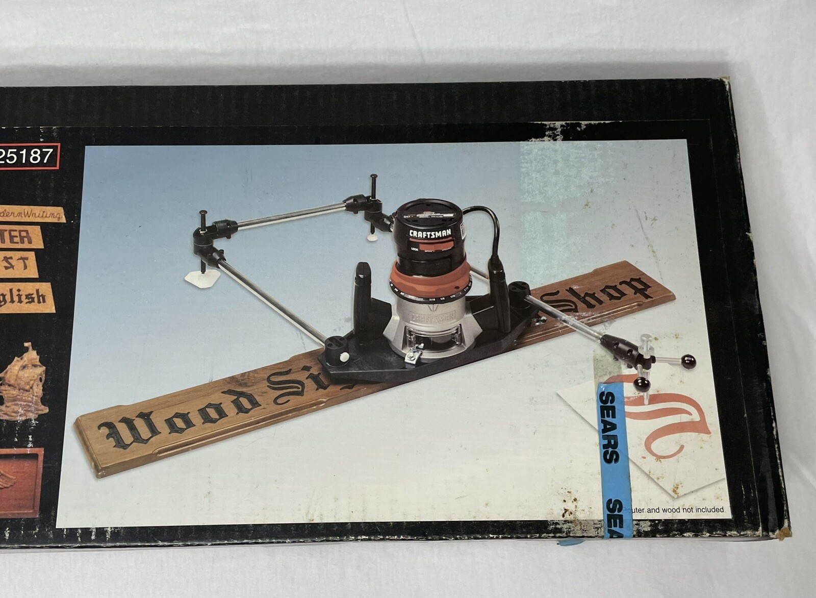Craftsman Router Pantograph Kit 25187 With Stencils for sale online | eBay