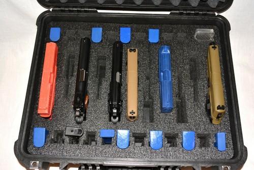 New 11 pistol handgun gun foam insert kit fits your Pelican 1550 case ...