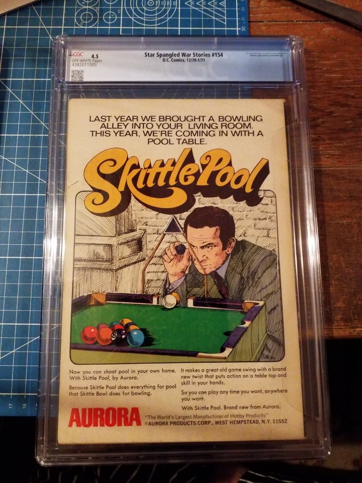 Star Spangled War Stories 154 DC Comics CGC 4.5 ST7-3 | eBay