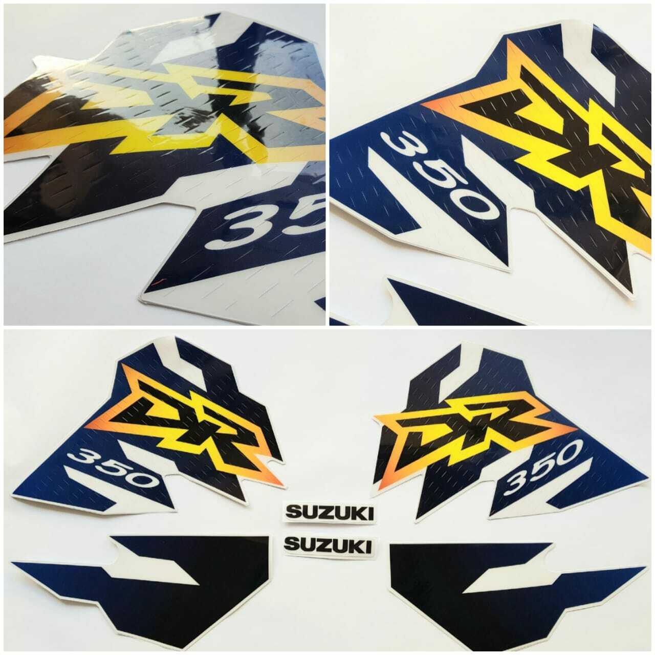 kit decals graphics Suzuki DR350 dr 350 dr350se 98 purple thick shiny ...