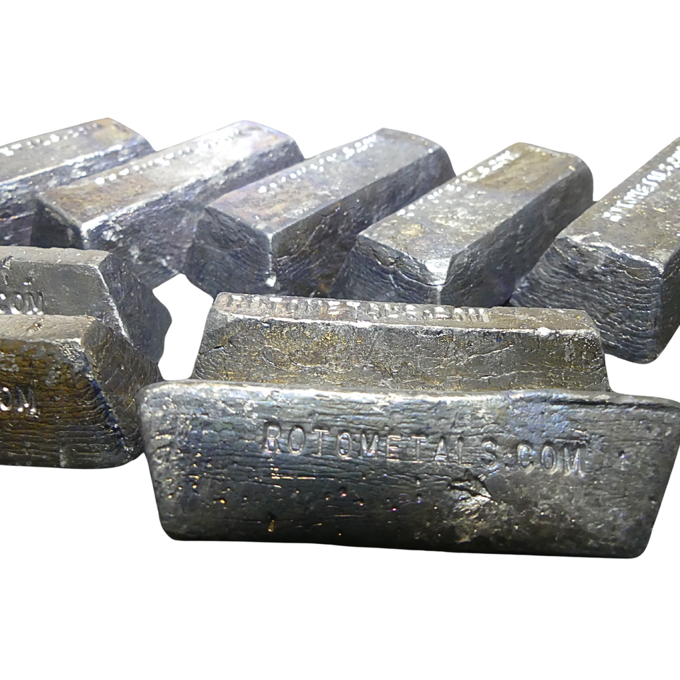 25 Lbs of 1/2 to 1 pounds Lead Ingots Bars Reloading Metal Casting ...