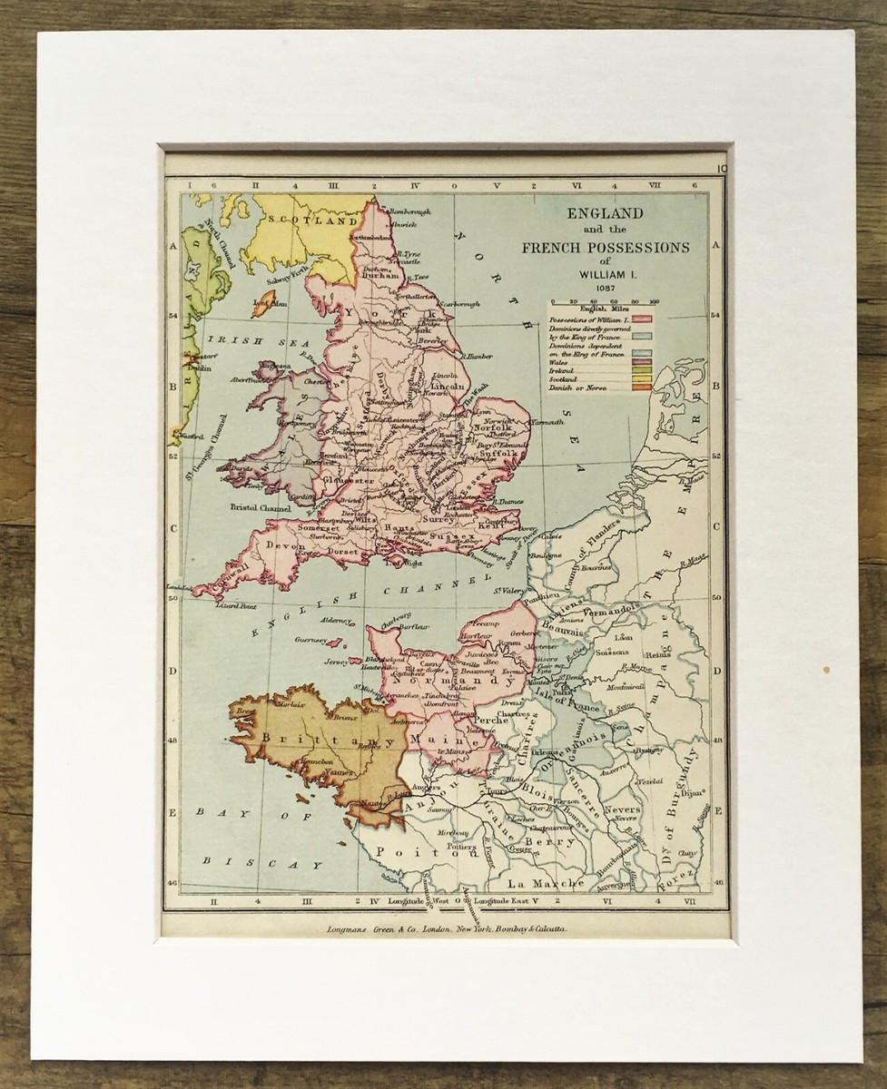 Map 11th Century France
