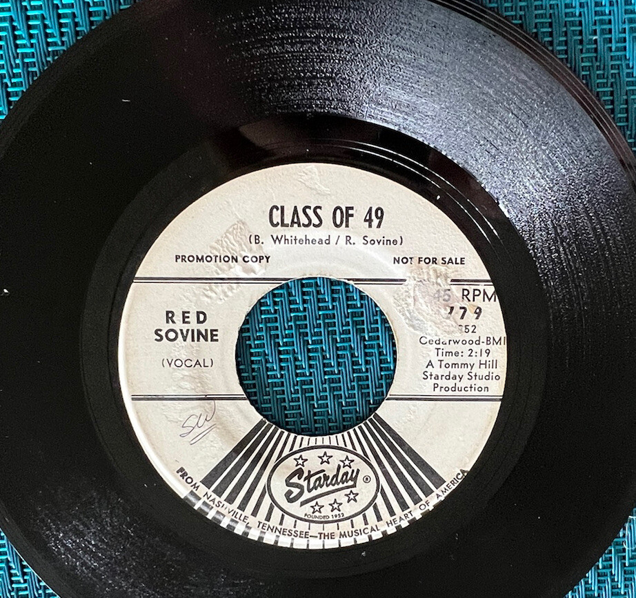 RED SOVINE: I Hope My Wife Don’t Find Out US STARDAY 779 Promo 45 ...