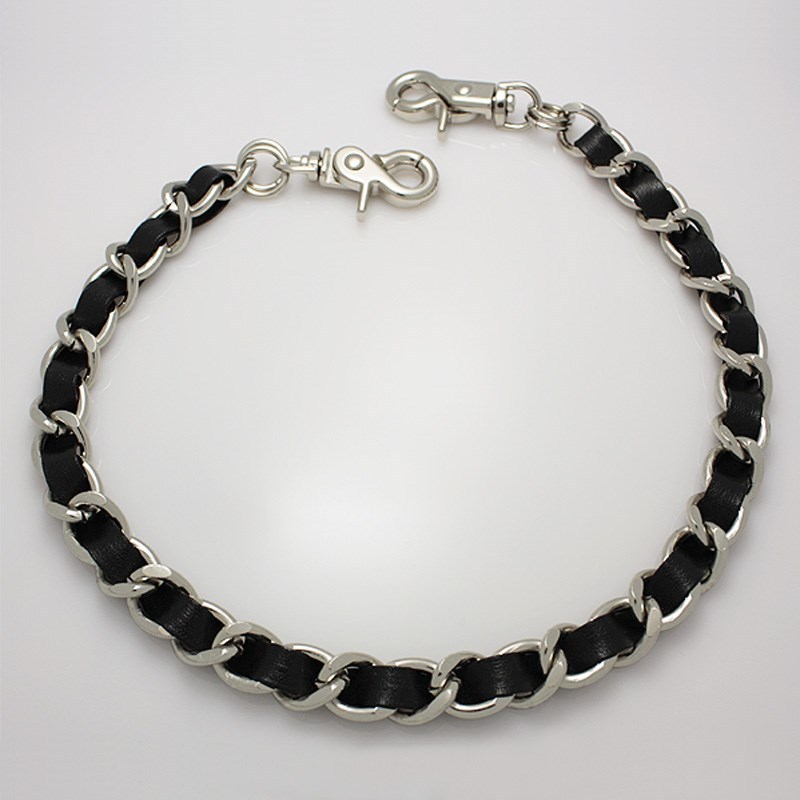 Purse chain leather strap Silver handle shoulder crossbody handbag ...