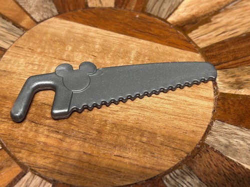 Vintage Plastic Mickey Mouse Disney Action Figure Accessory Part Saw ...