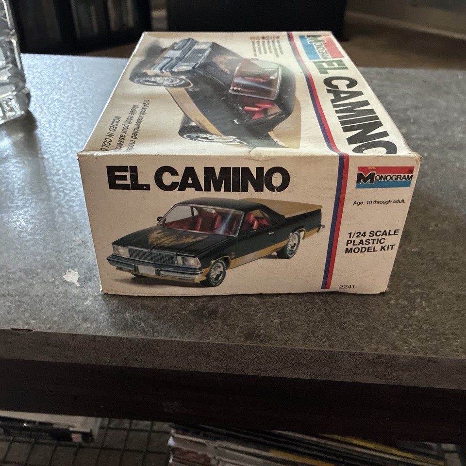 1978 MONOGRAM EL CAMINO 1/24 MODEL KIT This Is Old Stock Open Kit. | eBay