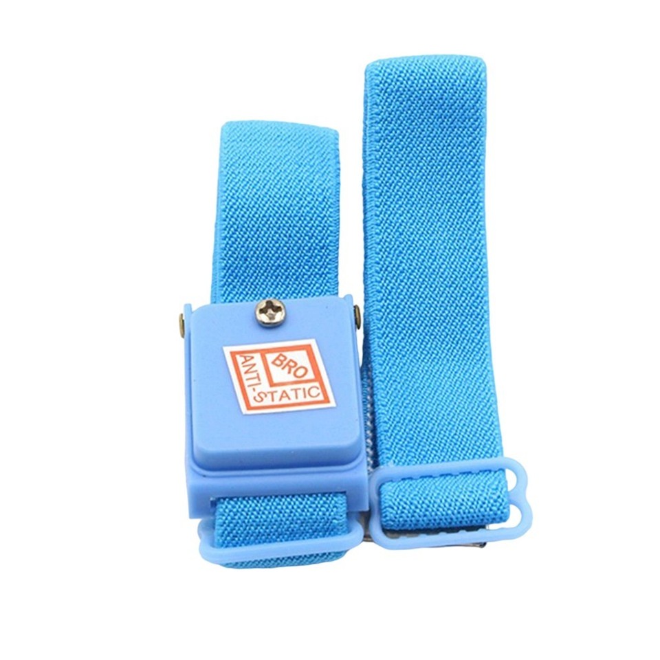 Blue Elastic For ESD Wrist Strap Adjustable Anti Static for Electronics ...