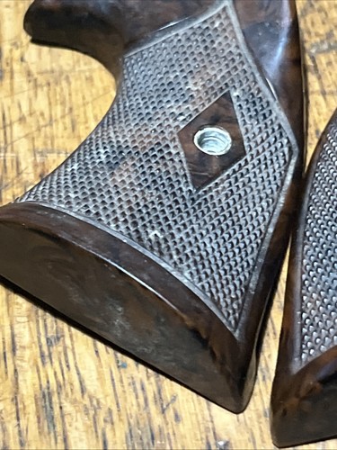 Smith & Wesson M&P Franzite Grips, Target K Frame Round butt No Screw ...