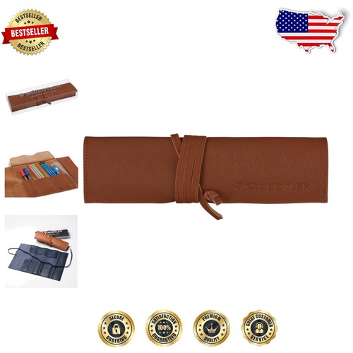 Elegant Leather Pencil Case by Staedler - Luxurious Storage, Compact ...