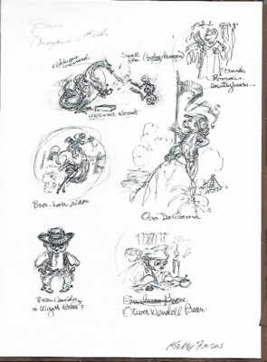 Mad Magazine & Science Fiction Artist - KELLY FREAS - Signed Original ...