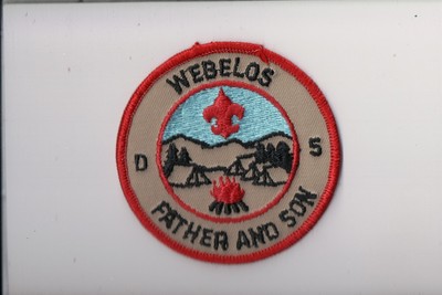 D5 Webelos Father And Son patch | eBay