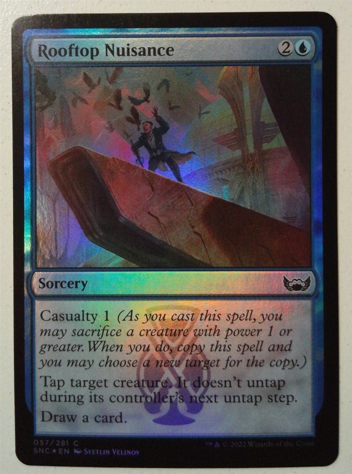 Rooftop Nuisance *FOIL Common* Magic MtG x1 Streets of New Capenna | eBay