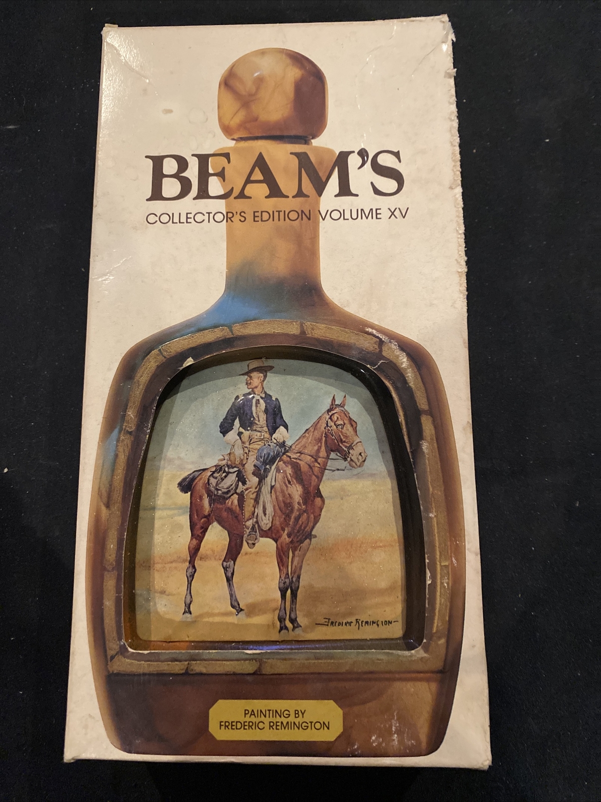 BEAM'S COLLECTOR'S EDITION VOLUME XV THE COWBOY* EMPTY | eBay