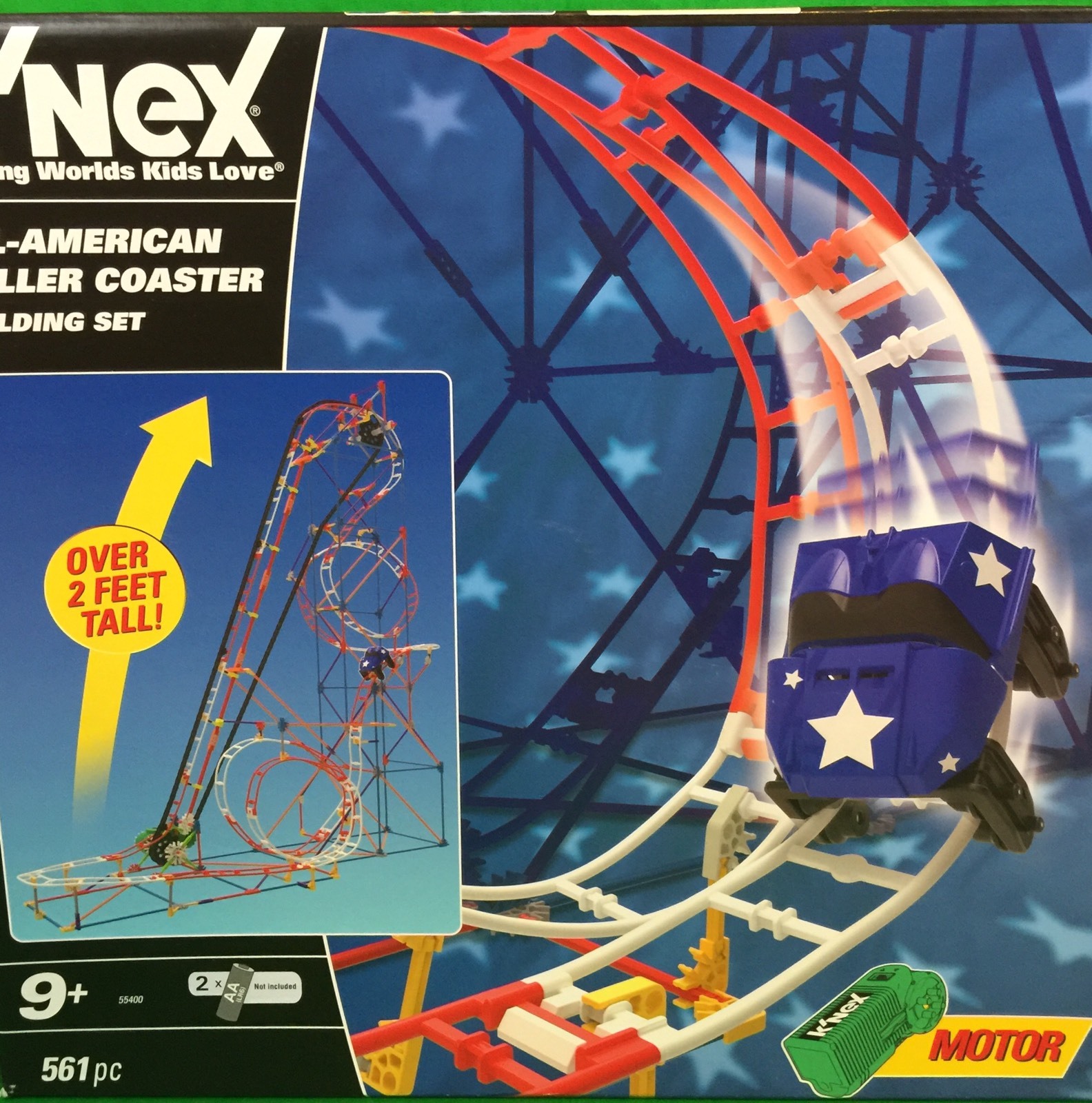 K'NEX All American Roller Coaster Building Set Including Box Gift ...