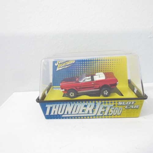 JL JOHNNY LIGHTNING T-JET 500 SLOT CAR HO SCALE TUFF ONES FORD MUSTANG ...