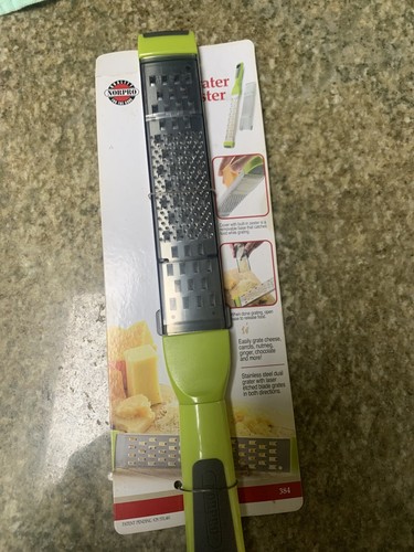 Norpro Dual Grater Zester with Storage Cover, Green 28901803841| eBay